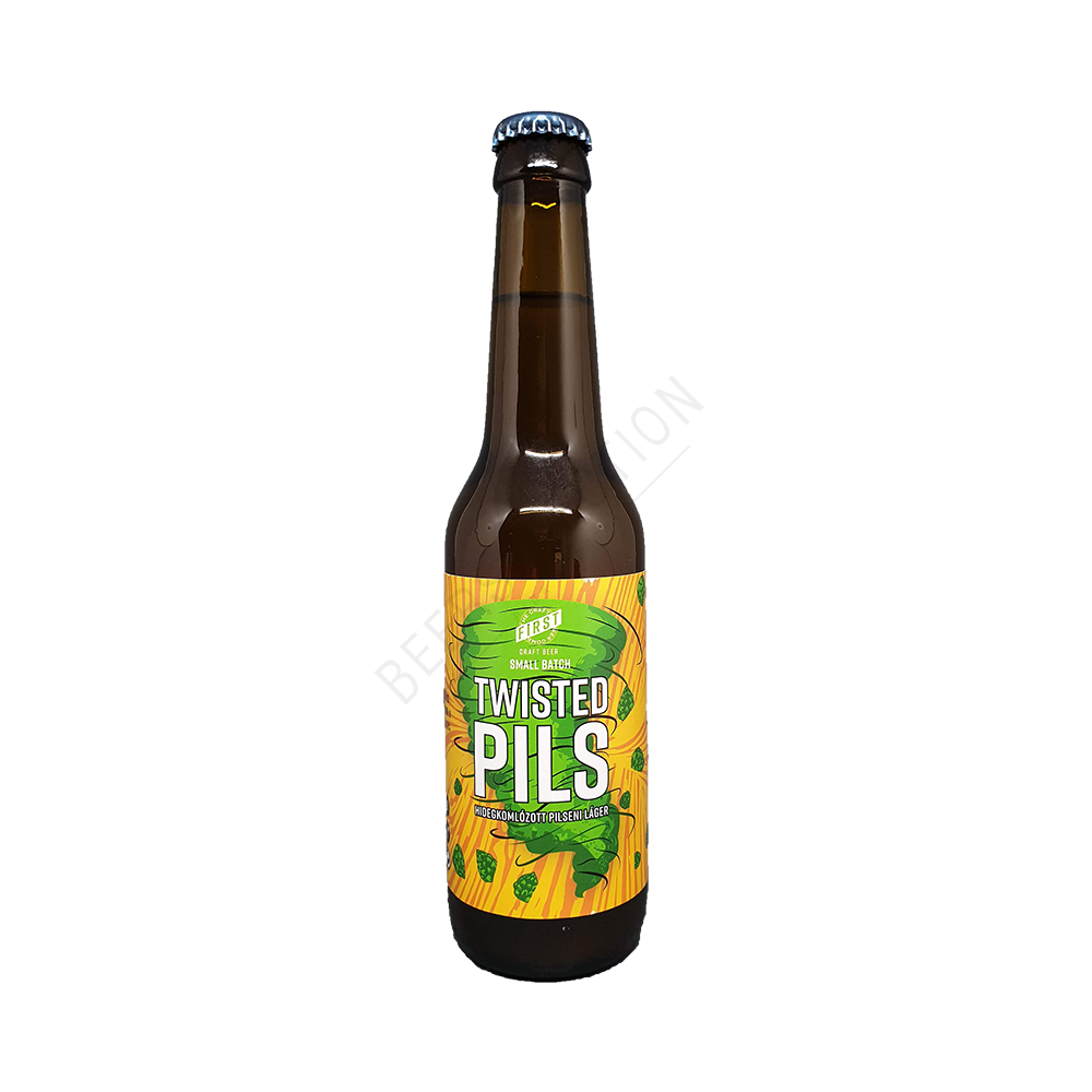 First Twisted Pils 0,33L - Kézműves Hazai Sörök - Beerselection - 500 ...