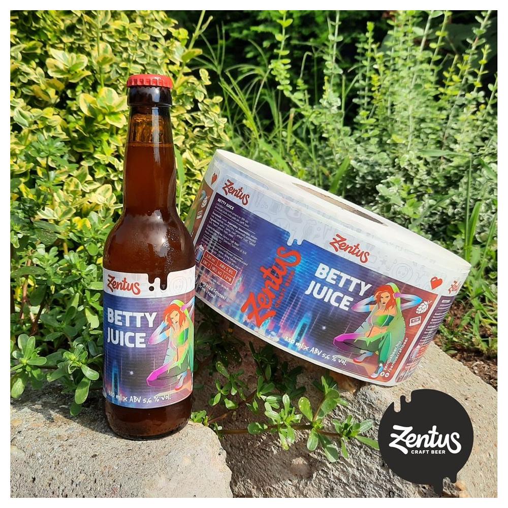 Zentus Betty Juice Amerikai IPA 0,33L - Kézműves Hazai Sörök ...