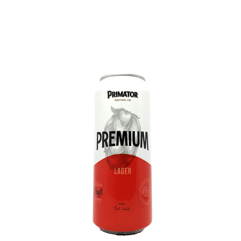 Primator Premium Lager 0,5L Dobozos - Lager - Beerselection - Több 100 ...